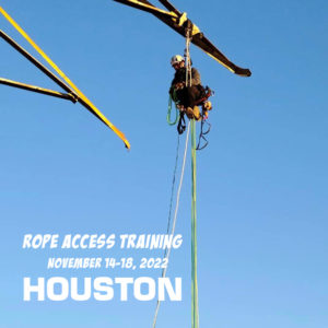 Houston Rope Access Training November 2022